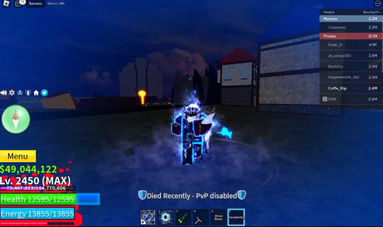 Как получить расу Шарк в Блокс Фрукт БФ